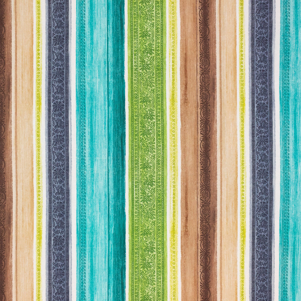 Charleston Fabric Collection Floral Stripe
