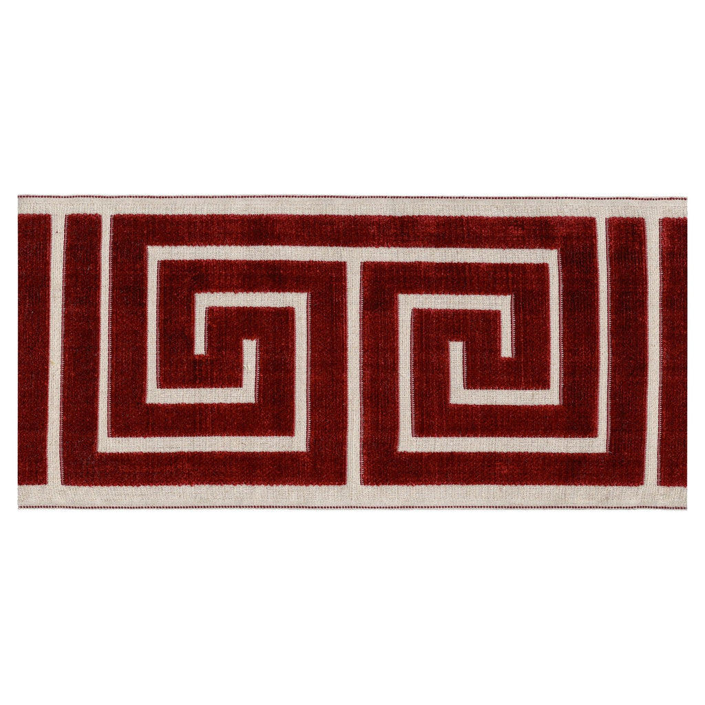LABYRINTH - CRIMSON Trim – Charleston Fabrics